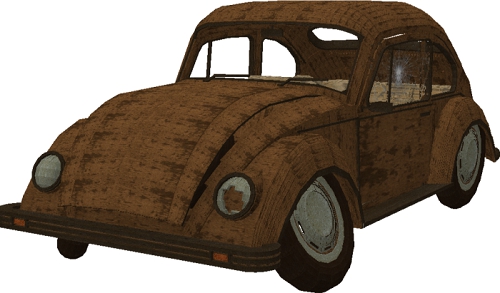 Volkswagen Beetle Car Add-on 1.20+ | Minecraft PE Mods Addons
