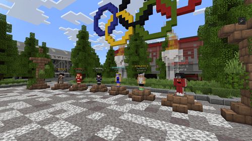 The Olympic Games Map | Maps for Minecraft PE
