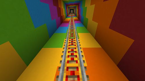 Amazing Rollercoaster Map | Maps for Minecraft PE