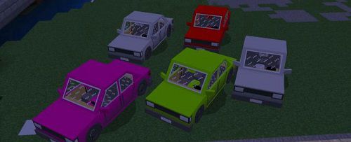 Simple Vehicles Add-on 1.20+ | Minecraft PE Mods Addons
