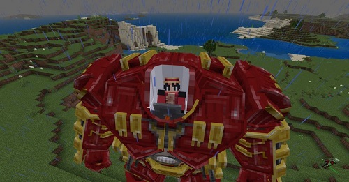 Hulkbuster Add-on 1.20+ | Minecraft PE Mods Addons