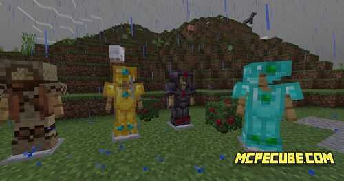 Socketed Armor Add-on 1.20+ | Minecraft PE Mods Addons