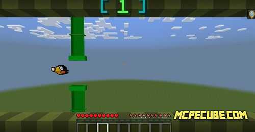 Flappy Bird Map | Maps for Minecraft PE