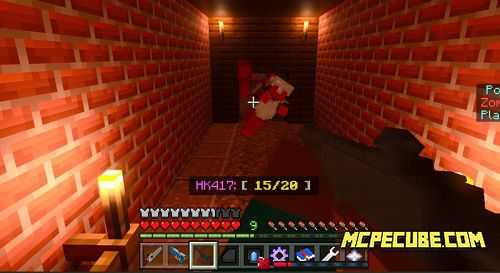 Zombie Gun Arena Map | Maps for Minecraft PE