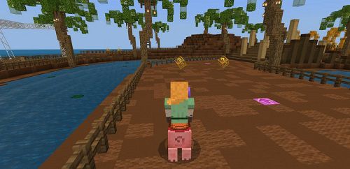 Pig Race Map | Maps for Minecraft PE