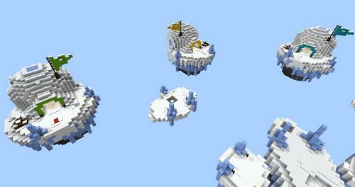 Winter Bedwars Map | Maps for Minecraft PE