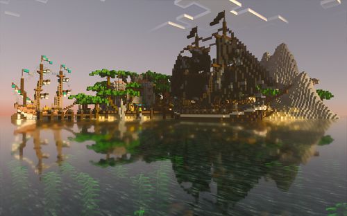 Undead Island Map | Maps for Minecraft PE