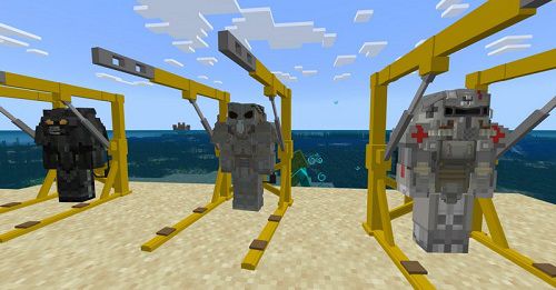 Fallout Power Armors Add On 120 Minecraft Pe Mods Addons