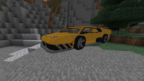 Download 3D Cars Mod for Minecraft PE